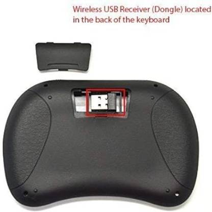 FRONY BGF_861A_Mini Wireless Keyboard with Light with Attach, Mouse for ...