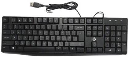 HP 2U2H3P3 Wired USB Standard Multi-device Keyboard Compatible with ...