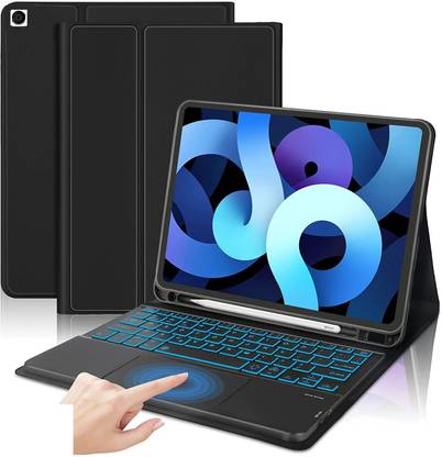 Typecase Detachable Touch Backlit Keyboard case for iPad 9th(2021)/8th ...