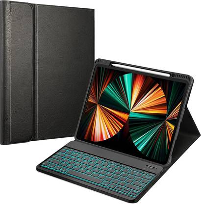 microware Backlit Case For iPad Pro 12.9'' 6th Gen 2022 /5th/ 4th/ 3rd ...