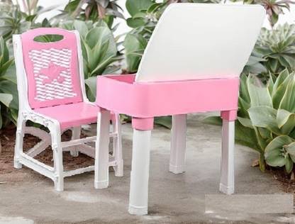 RISEM INTERNATIONAL study table_pink Plastic Study Table Price in India ...