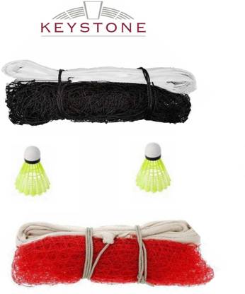 Keystone Volleyball Net, Badminton Net, Shuttlecock Badminton Kit - Buy ...