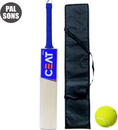Palsons Wooden CEAT Cricket Bat(Ball+Cover)(Age6-8Yr)(Kids,Juniors ...