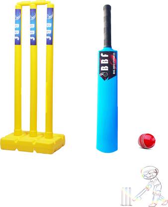 BIG BRO FITNESS Limited Edition Heavy Plastic Cricket Set Cricket Kit ...