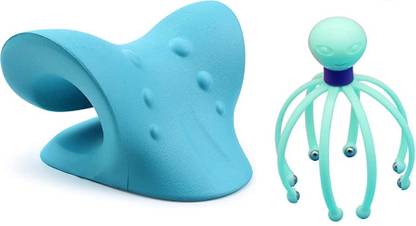 CODIVER Cervical Pillow for Neck & Shoulder Pain with Octopuses Head ...