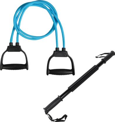 Manogyam Fitness Combo of Power Twister 30 Kg & Double Toning Tube for ...