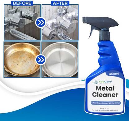 Eko Power Metal Liquid Cleaner & Polish|Safe On Brass, Copper, Steel ...