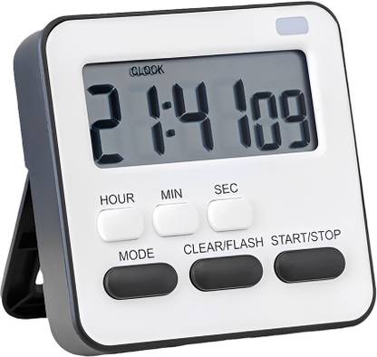Zeitel HASTHIP® LCD Digital Timer Magnetic Alarm Clock with Flash ...