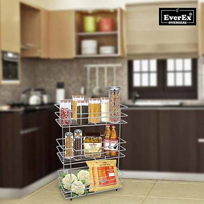 Slvent Steel Kitchen Trolley Price in India - Buy Slvent Steel Kitchen ...