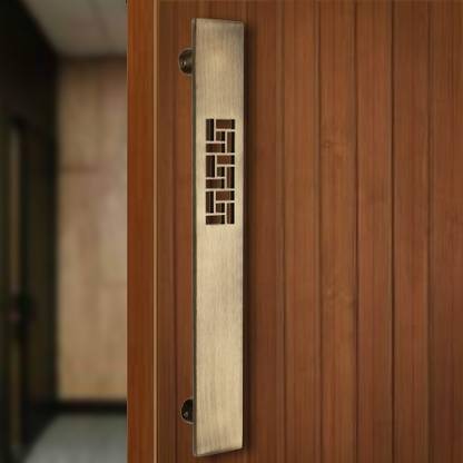 SMART FIT MAIN DOOR PULL HANDLE 24 INCH BA FINISH Stainless Steel Door ...