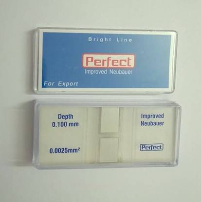 Brightline Neubauer Counting Chamber Microscope Slide Box Price in ...