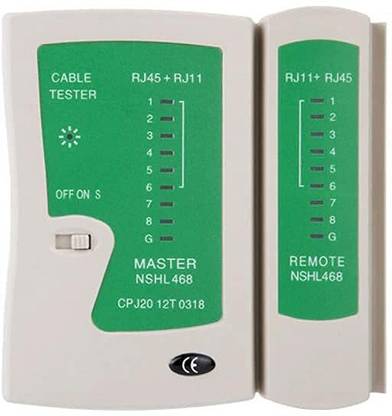 All mobile solution RJ45 & RJ11 Network LAN Cable Tester with LED ...