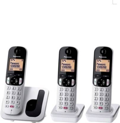 Panasonic 3 LINE WIRELESS INTERCOM Cordless Landline Phone Price in ...