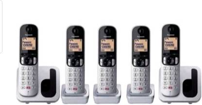 Panasonic WIRELESS INTERCOM 5 EXTENSIONS WITH CALLER ID & SPEAKERS ...