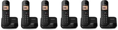 Panasonic Wireless Intercom 6 Line with Speaker Phone & Caller ID Cordless Landline Phone Price ...