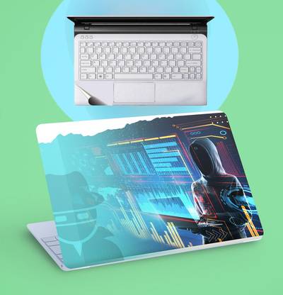 CREATER 2in1 LAPTOP LAMINATION, PALMREST SKIN for all laptops-425 Combo ...