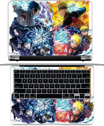 PRINTHUBS Full body Anime Laptop Skin Decal Sticker Scratch & Bubble ...