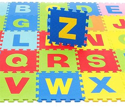 Hoaxer Eva Mat Alphabets & Numbers Floor Mat for Kids Price in India ...