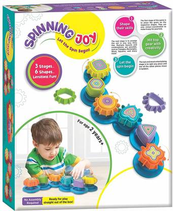 PEZYOX Toys for Babies & Toddlers Spin, Rotate, Fold, Play with Gear ...