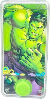 Fullkart Hulk Super Hero theme Ring Toss Toy Water Console Handheld ...