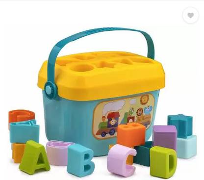 Onward Toys Onward 16 Alphabet & Shape Blocks Toys Kids & Baby Girl-Boy ...