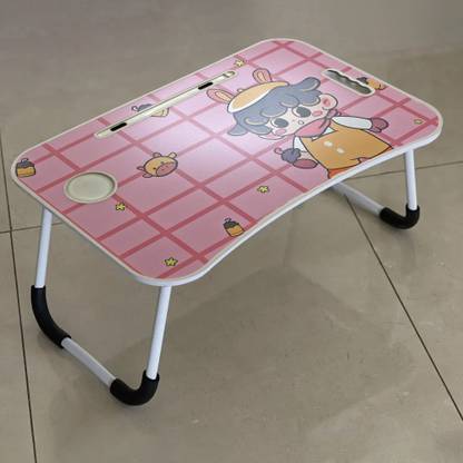 RAINBOW RIDERS Multi-Purpose Foldable Study Table Wooden Rectangular ...