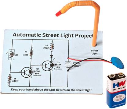 Esptronics Automatic Street Light Science Project Working Model Kit for ...