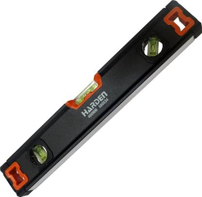 Harden 400mm Spirit Level with Magnetic Design and Heavy Duty Aluminium ...