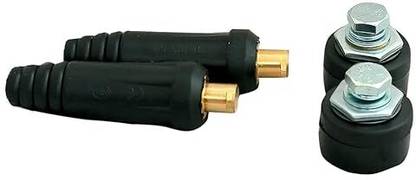 TechnoParts ARC Welding Cable SOCKETS Male Female 35-50. 2 Sets of Male ...