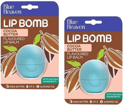 BLUE HEAVEN Lip Bomb Cocoa Butter Lip Balm Cocoa Butter - Price in ...