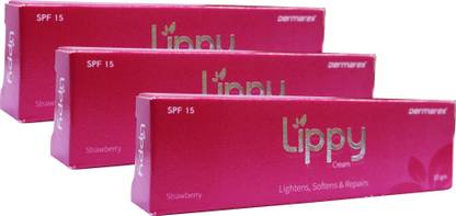 Lippy Cream (Pack of 3) Strawberry - Price in India, Buy Lippy Cream ...