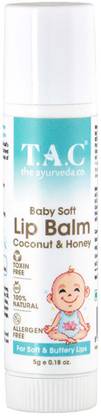 TAC - The Ayurveda Co. Tinted Indian Rose Vegan Lip Balm With SPF 20 ...