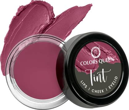 COLORS QUEEN Lip Tint & Cheek Tint with Richness of Jojoba Oil and ...