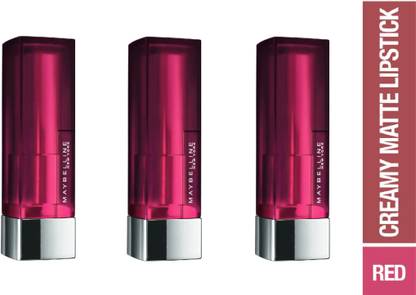 MAYBELLINE NEW YORK Color Sensational Creamy Matte Lipstick-680 ...