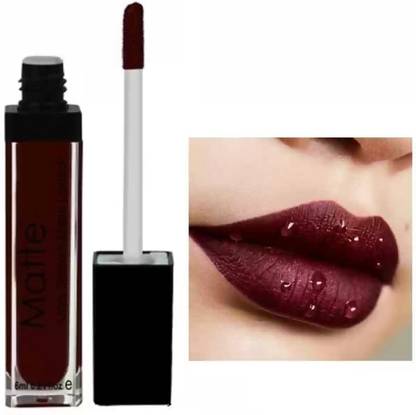 MYEONG WATER PROOF LIQUID DARK MAROON LIPSTICK - Price in India, Buy ...