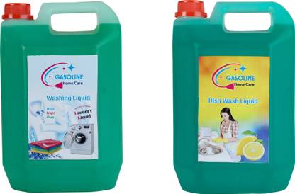 Gasoline Washing machine liquid detergent green+ Dish Cleaning Gel ...