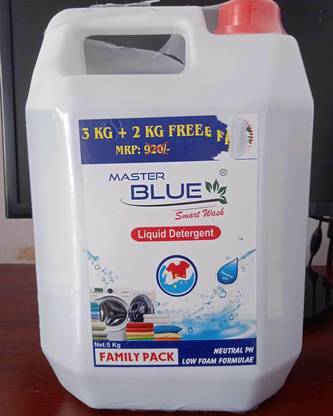 Master Blue MB Smart wash Multi-Fragrance Liquid Detergent Price in ...