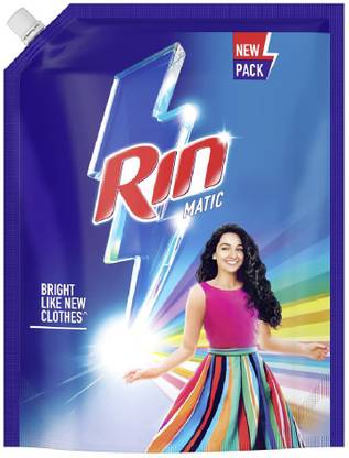 Rin Matic Liquid Multi-Fragrance Liquid Detergent Price in India - Buy ...