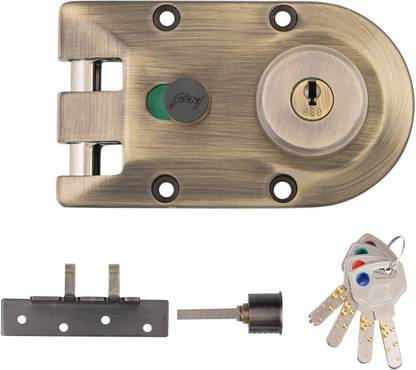 Godrej Ultra XL+ Vertibolt 2C Antique Brass Finish Lock - Buy Godrej ...