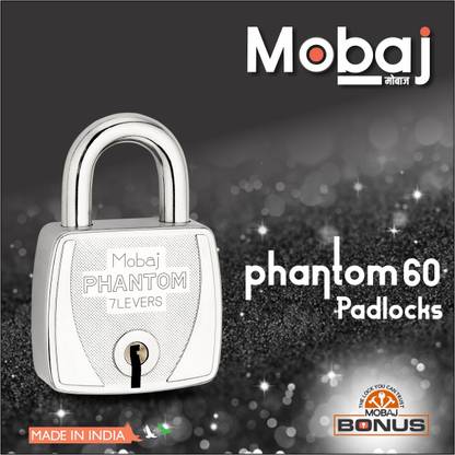 Mobaj Phantom 60mm Padlock - Buy Mobaj Phantom 60mm Padlock Online at ...