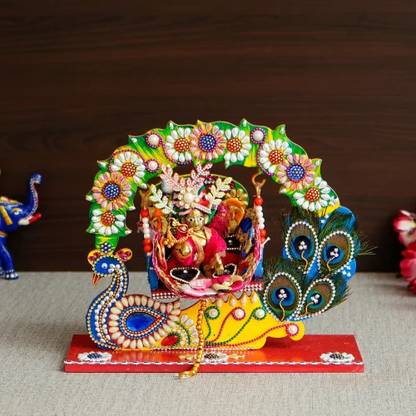MekaHubJaipur Meka Hub Peacock Design Lord Krishna, Laddu Gopal, Ganesh ...
