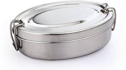 Flipkart.com | DIAMOND Stainless Steel Oval Lunch Box for School ...