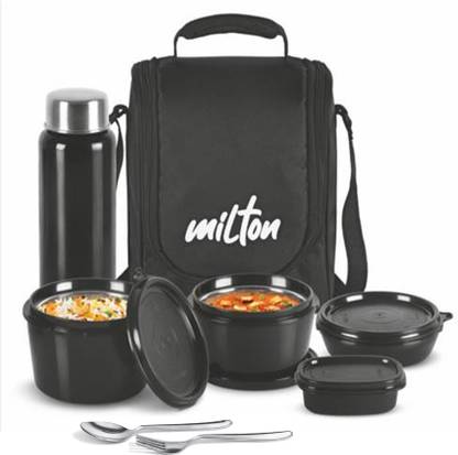 Flipkart.com | MILTON Pro Lunch Box (3 Containers, 1 Chutney Dabba, 1 ...