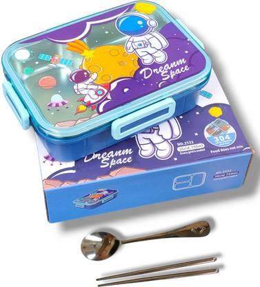 Flipkart.com | Bodhee Tree Space Theme Lunch Box for Kids with Spoon n ...