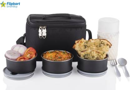 Flipkart.com | Flipkart SmartBuy EXECUTIVE LUNCHBOX 3 CONTAINER ...