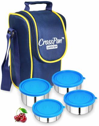 Flipkart.com | CrossPan Signature Solo Lunch / Tiffin Box with 4 ...