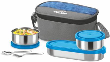 Flipkart.com | MILTON MASTER LUNCH 280ML+280ML+450ML 3 Containers Stainless Steel Office Lunch Box