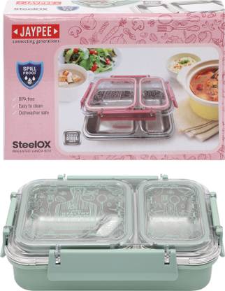 Flipkart.com | JAYPEE Insulated Double Cavity Steel 2 Containers Lunch ...