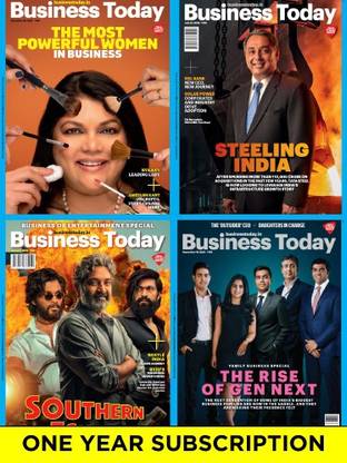 Business Today Magazine-One Year Subscription Magazines Price in India - Buy Business Today ...