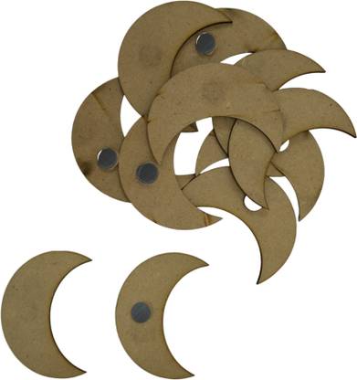 Maitri Set Of 50 Half Moon Shaped Magnets | Art And Craft Work ...